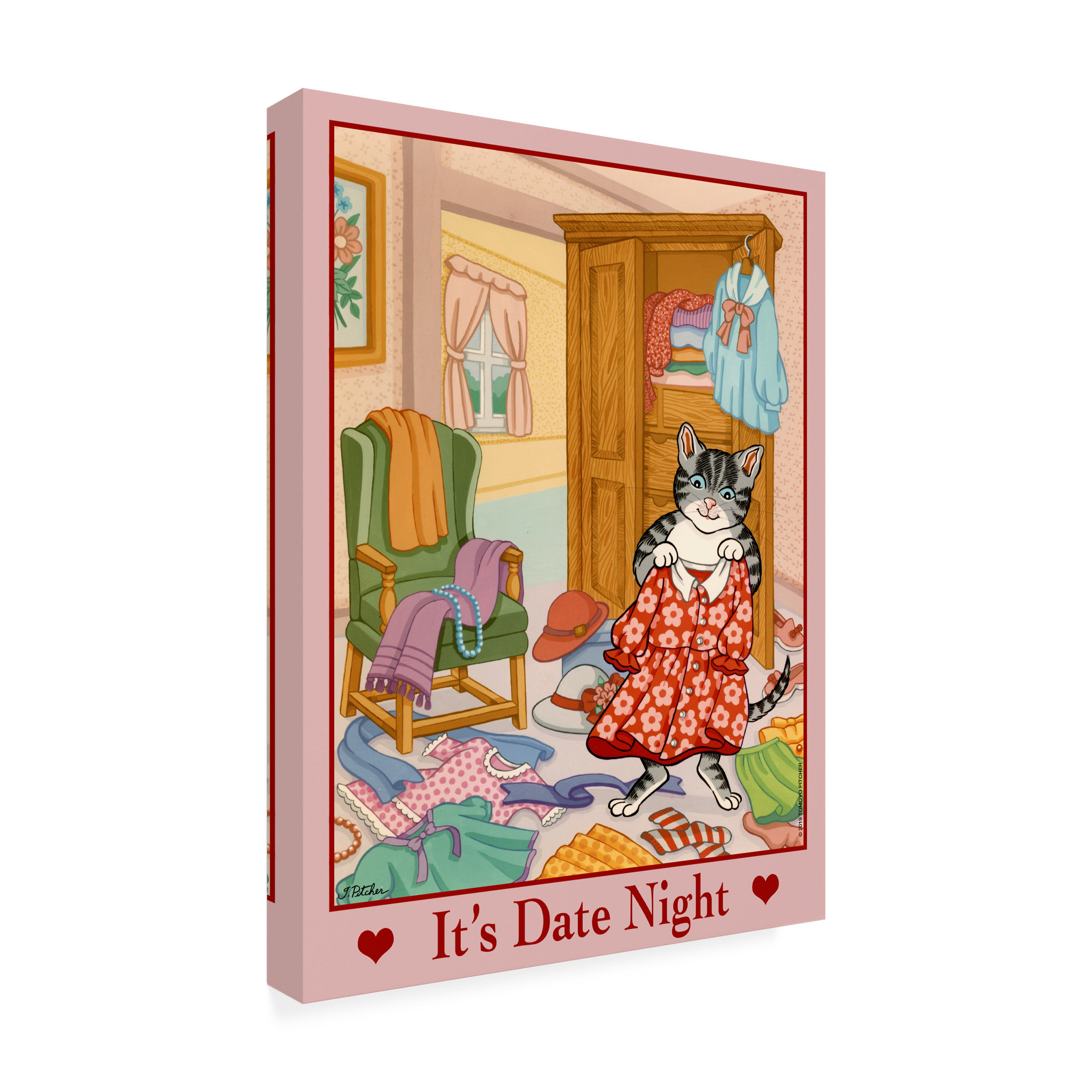 Trinx Date Night On Canvas by Kimura Designs Canvas Art | Wayfair