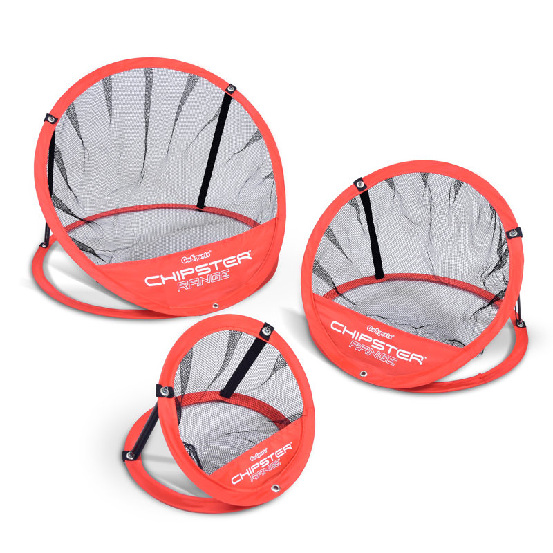 GoSports Chipster Range 3 Piece Golf Chipping Practice System Set ...