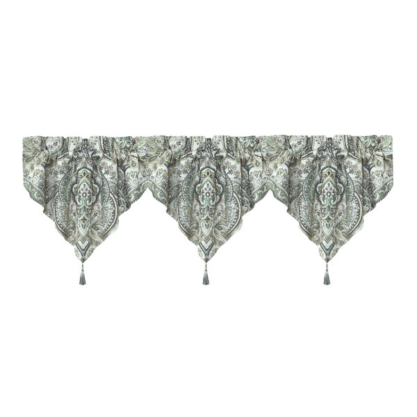 J. Queen New York Nico Window Ascot Valance Spa | Perigold