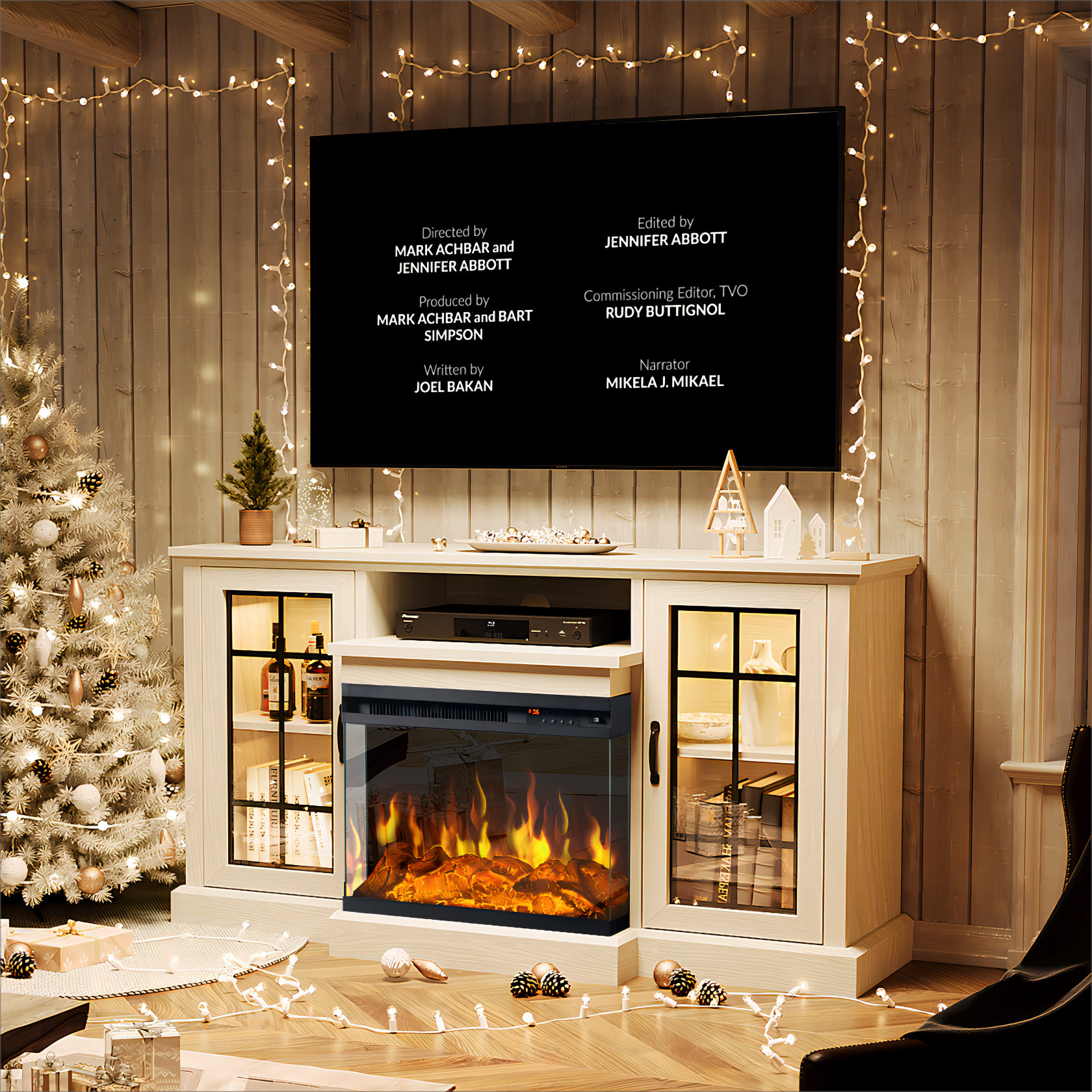 Red Barrel Studio® Desarie 58'' Media Console for TVs up to 65'' with ...