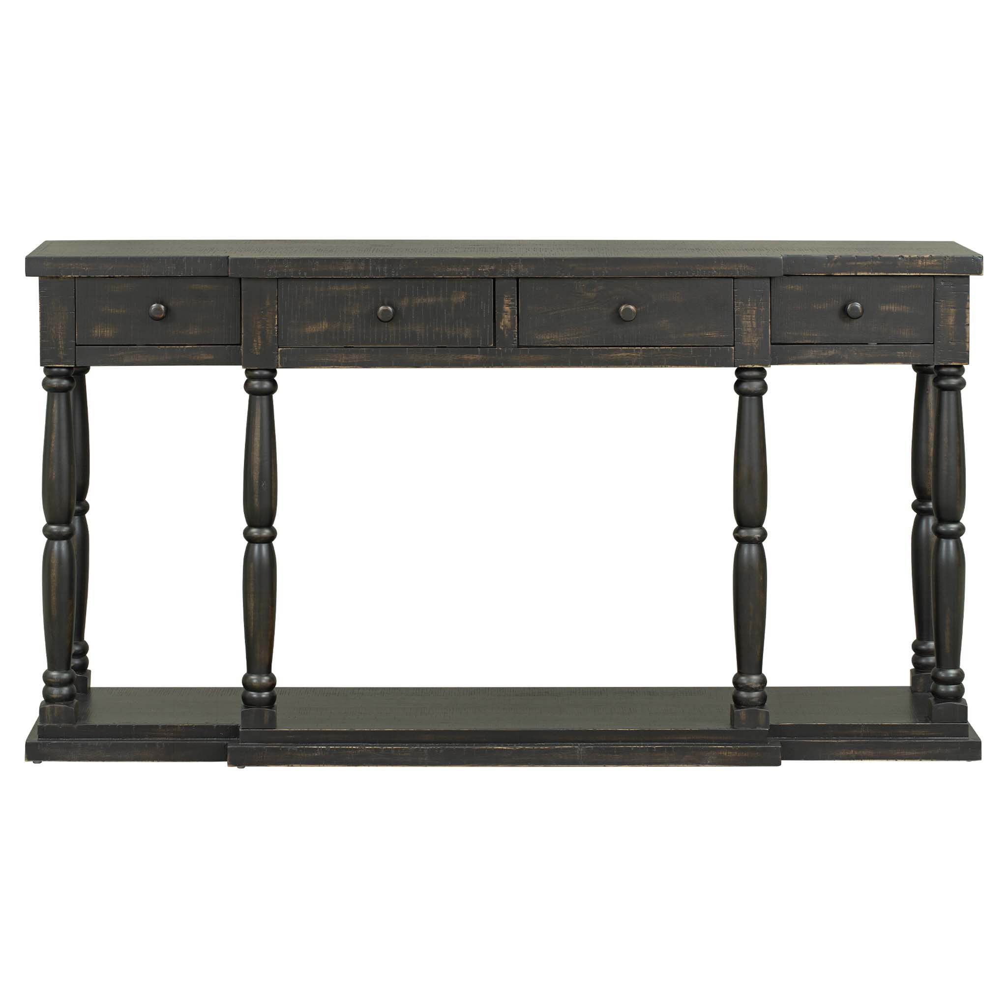 Canora Grey Retro Senior Console Table for Hallway Living Room Bedroom ...