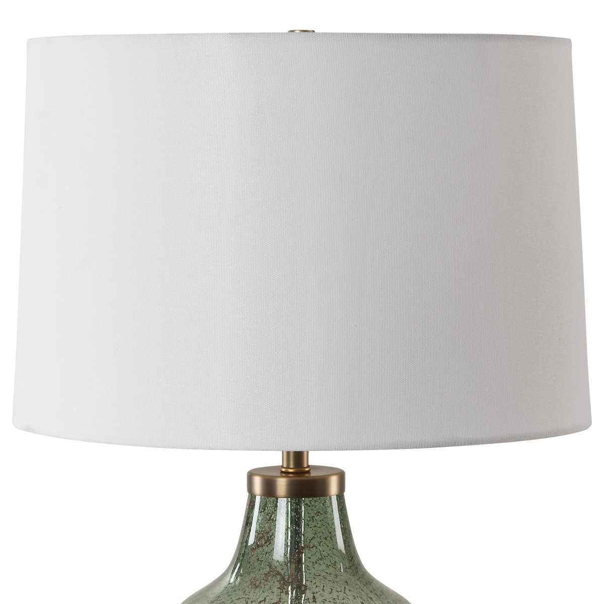 Latitude Run® Lemp Olive Glass Table Lamp | Wayfair