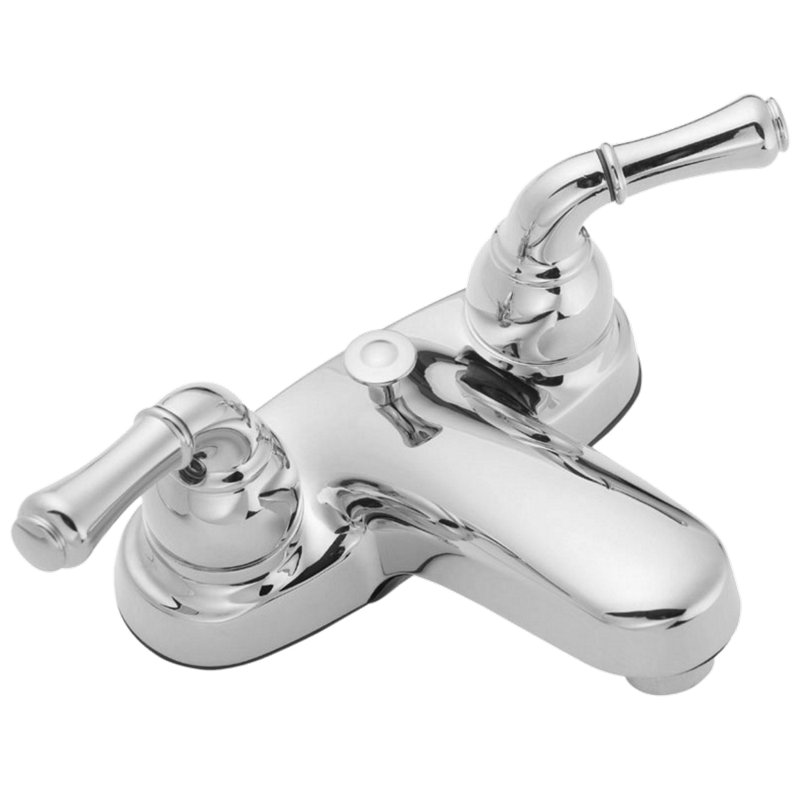 Banner Faucets Banner Centerset Faucet 2-handle Bathroom Faucet with or ...