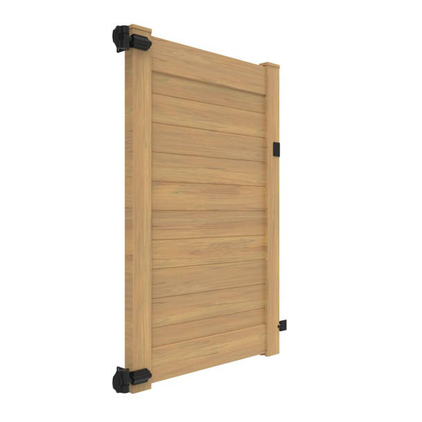 Barrette Outdoor Living Horizontal Fence Cypress Vinyl Privacy Panel ...