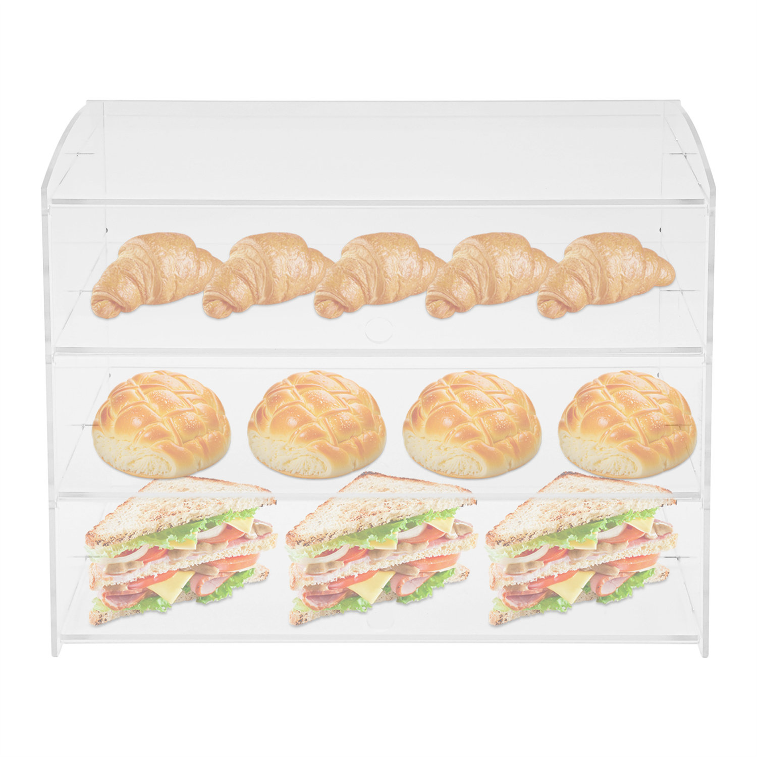 YINXIER Acrylic Bakery Pastry Display Case | Wayfair