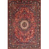 Alcott Hill® Gagarin Traditional Red/Navy Blue Area Rug | Wayfair