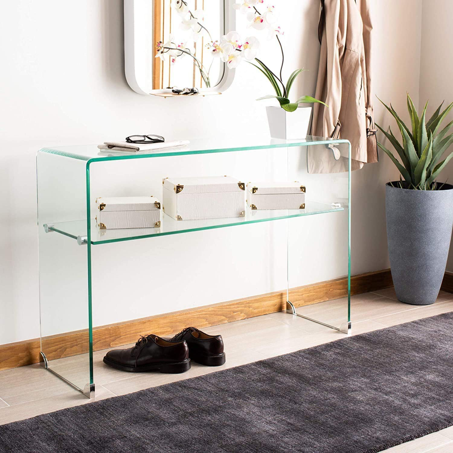 Hokku Designs Chartreuse 43" Console Table | Wayfair