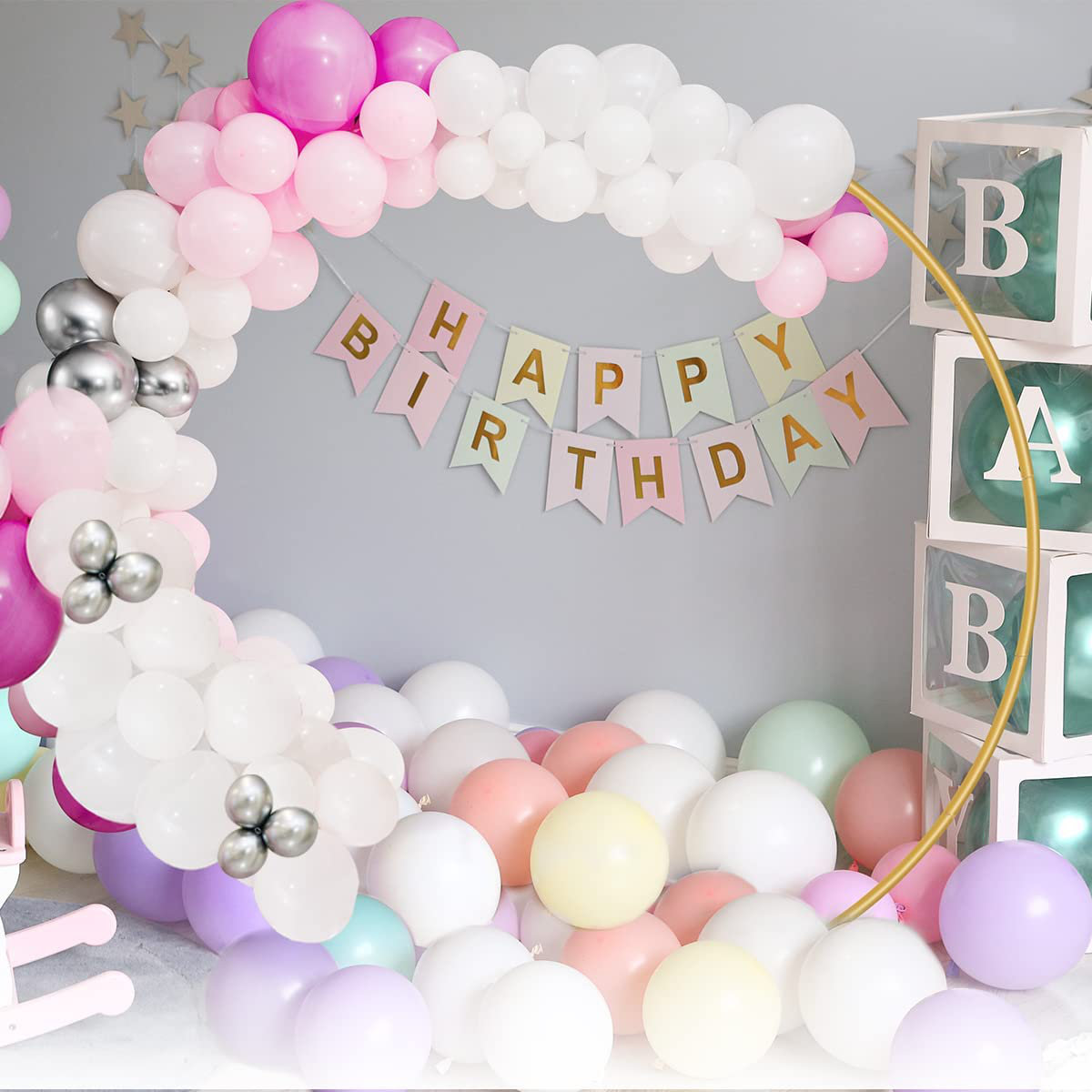 BTY Round Backdrop Stand Metal Circle Arch Frame & Reviews - Wayfair Canada