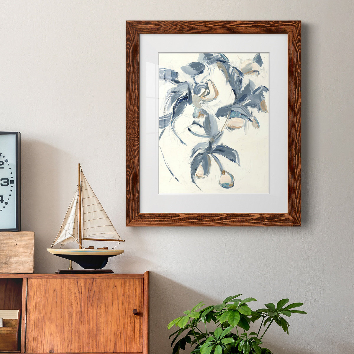 Winston Porter White Bounty Premium Framed Print - Ready To Hang | Wayfair