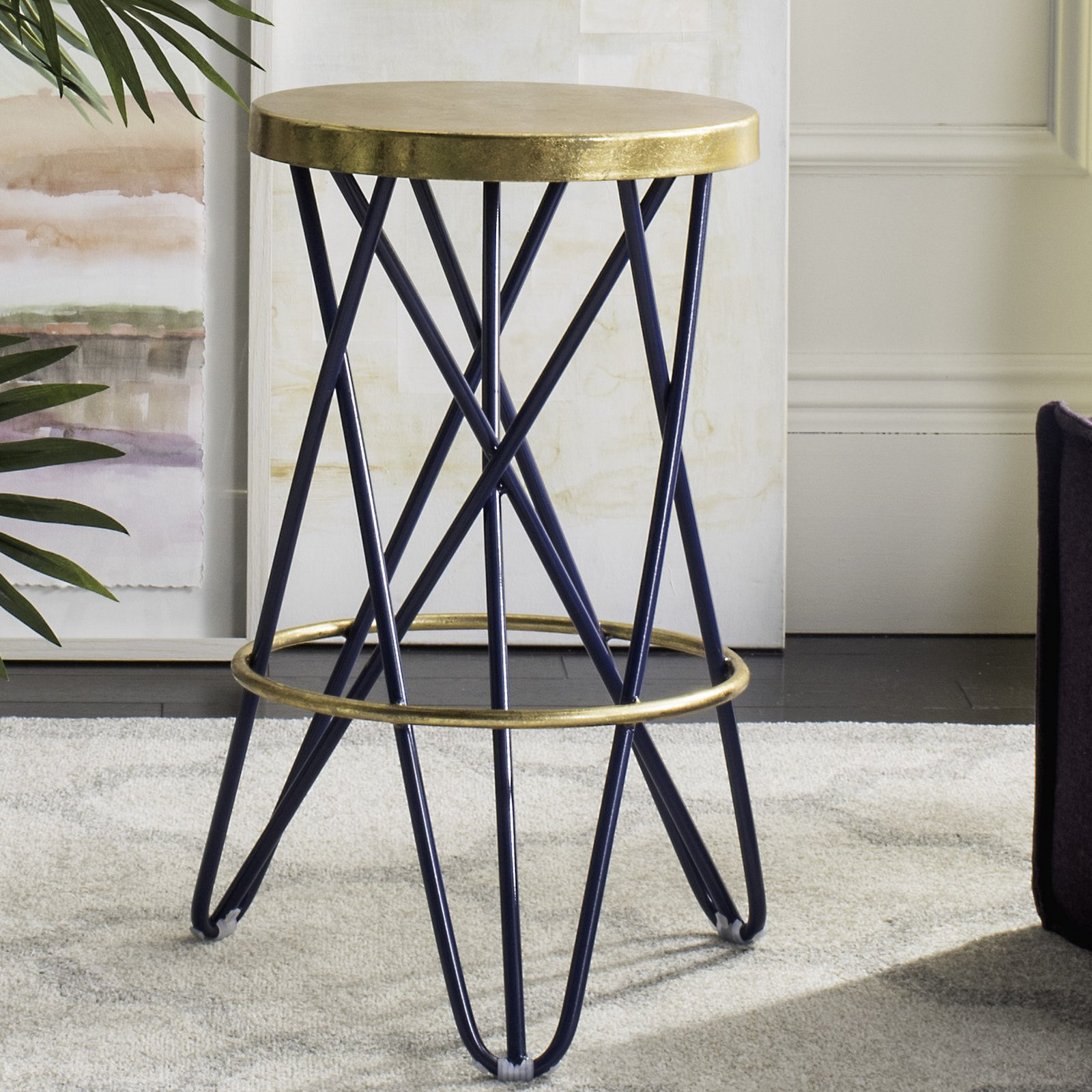 Canora Grey Dimitri Counter Stool 60cm & Reviews | Wayfair.co.uk