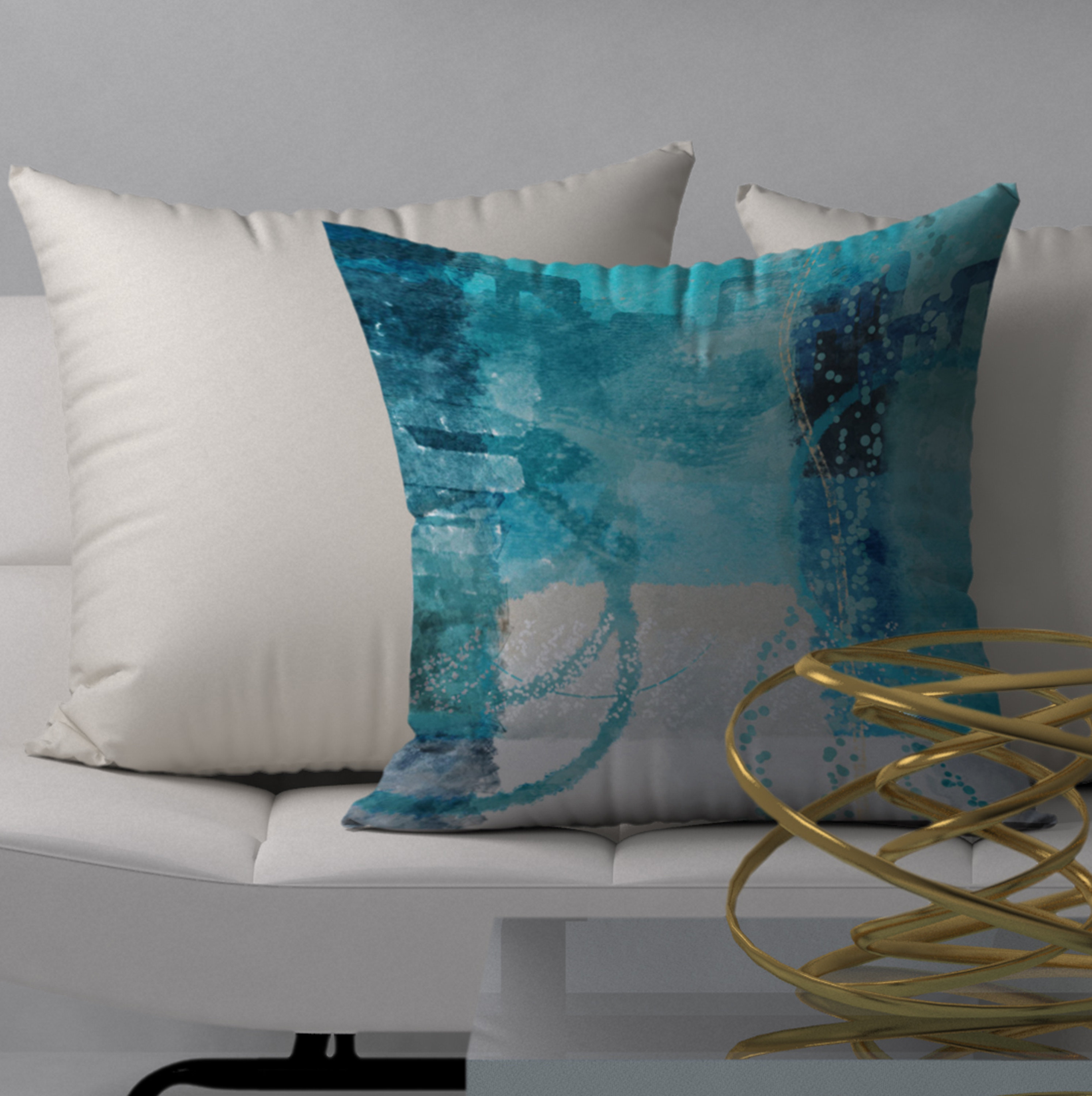 LeRoi Products Desire Invincible Decorative Square Pillow Cover ...