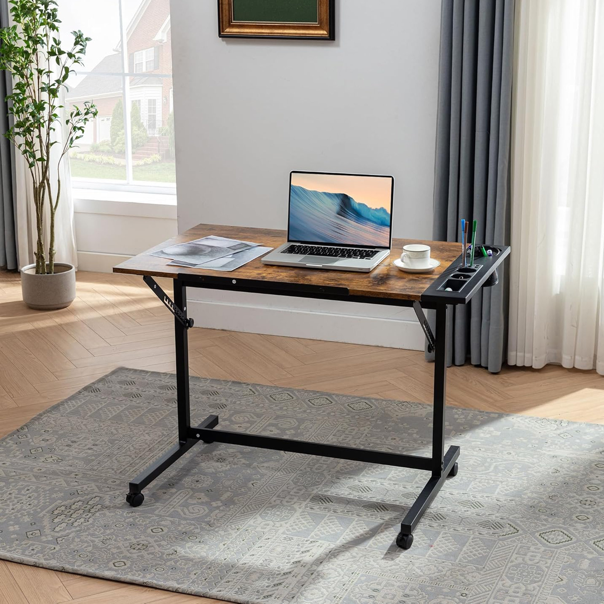 computer drafting desk