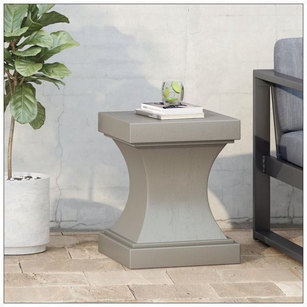 Red Barrel Studio® Savitz Concrete Top End Table - Wayfair Canada