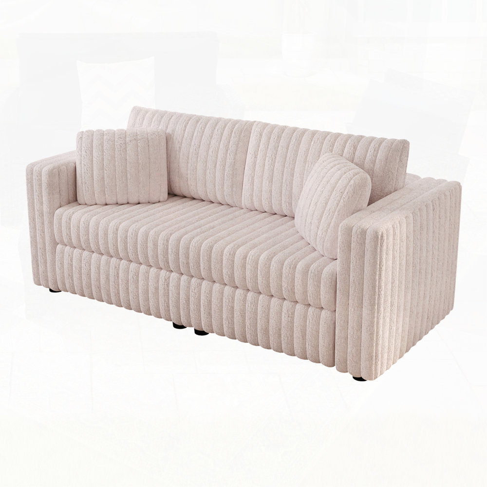 Latitude Run® Modular Design Sofa Ottoman with Hydraulic Lift | Wayfair