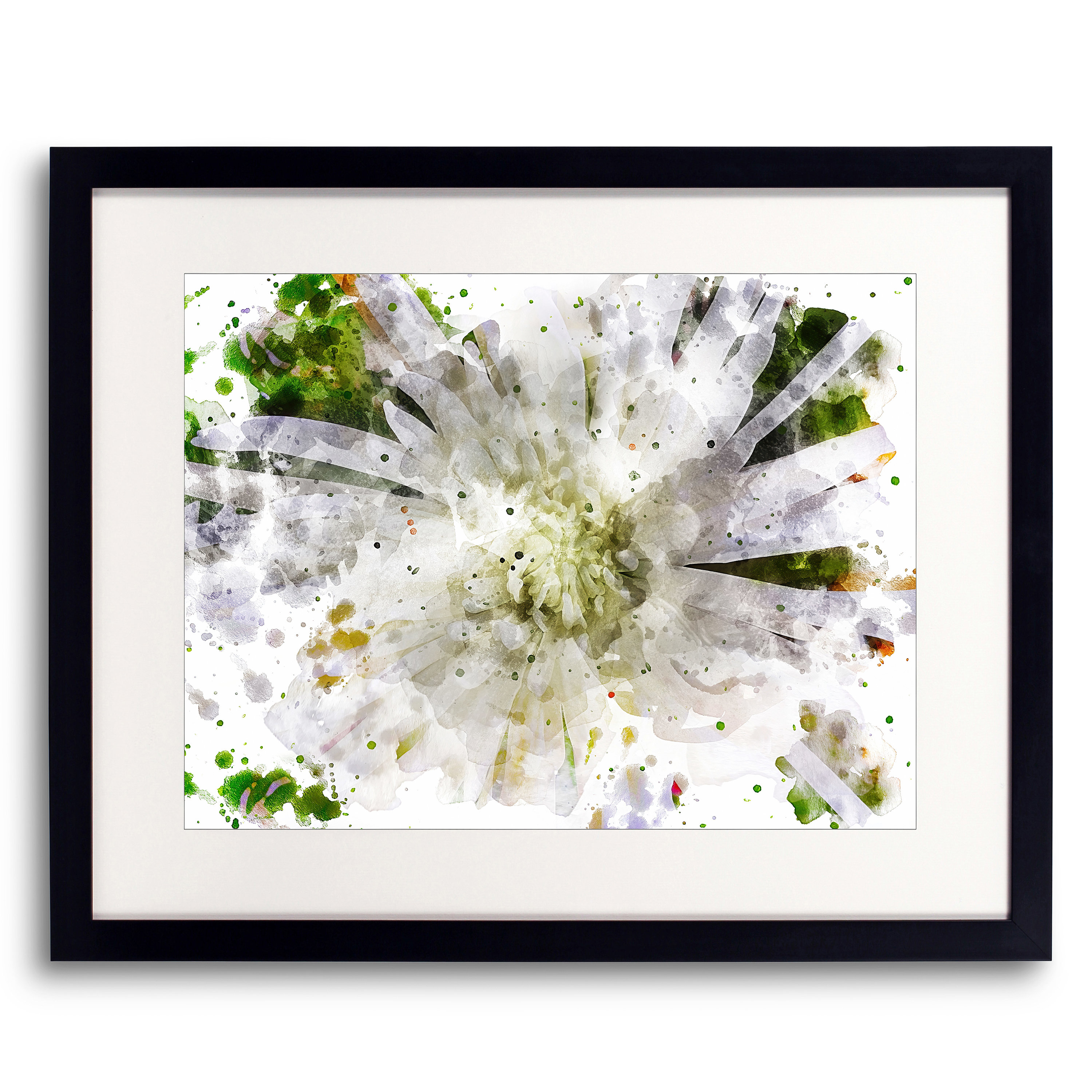 Made & Curated Floral 0014 by Chamira Young - Picture Frame Painting ...