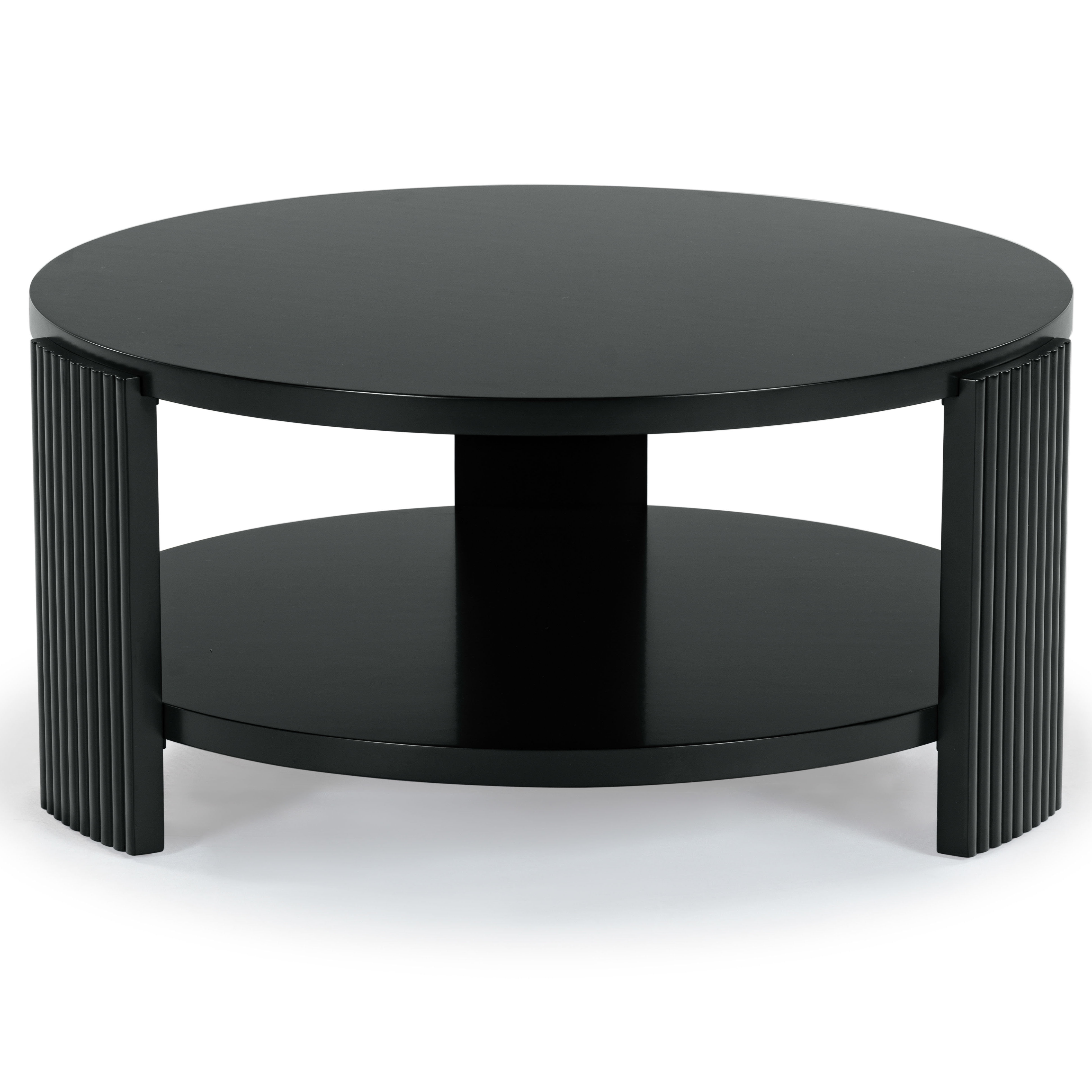 Joss & Main Liabella Round Wood Coffee Table | Joss & Main