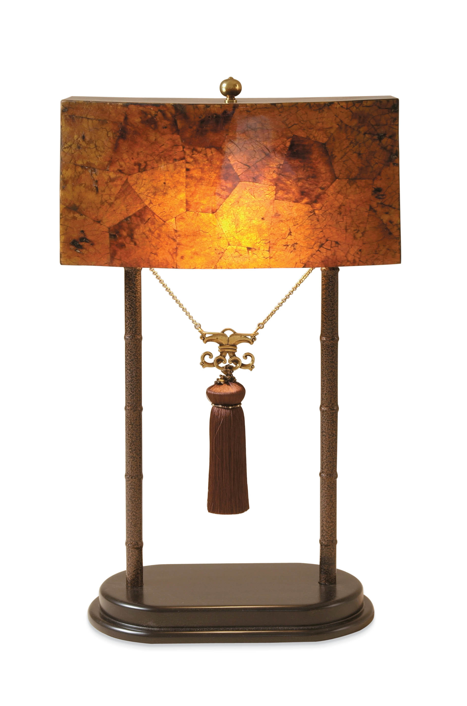 Maitland-Smith Tassel 24" Brown Table Lamp | Wayfair