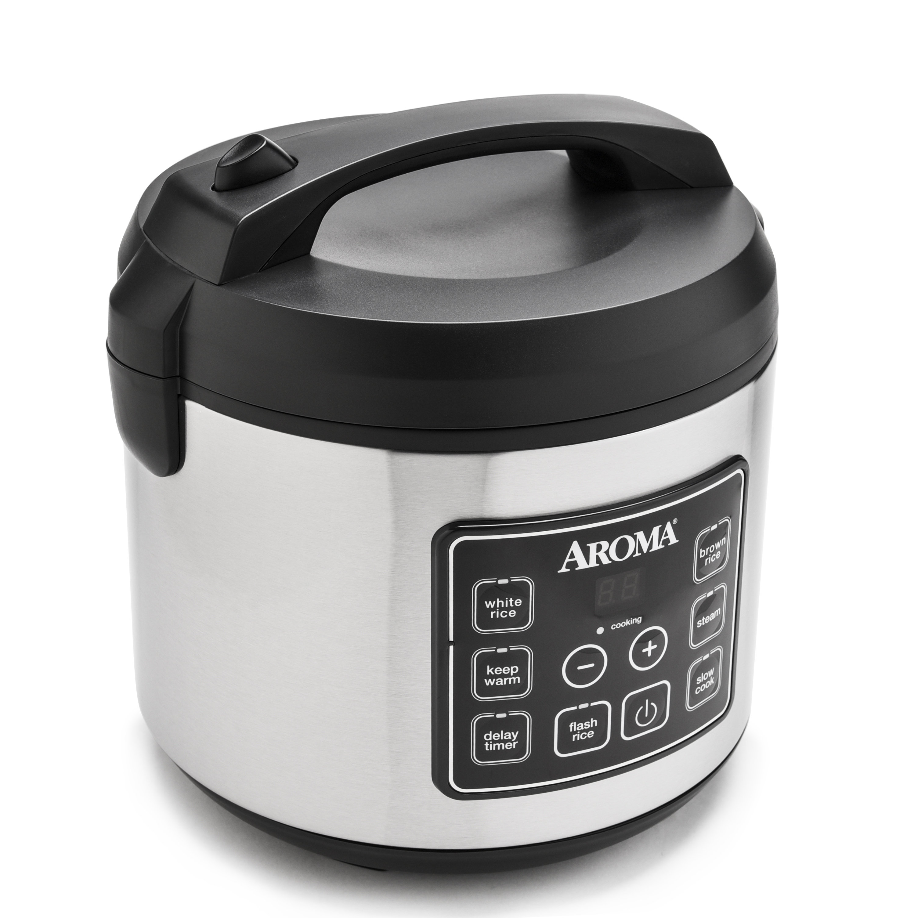 Aroma 5 Qt. Cool Touch Digital Slow Cooker, Food Steamer and Rice ...