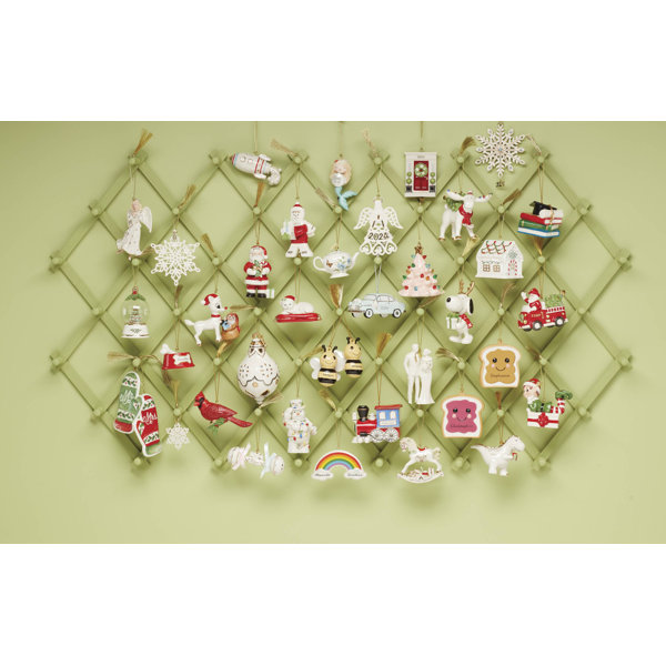 Lenox Treasured Traditions Pink Lit Tree Ornament & Reviews | Wayfair