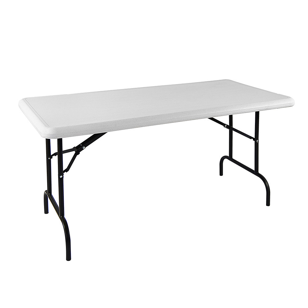 Iceberg Enterprises Plastic Rectangular Portable Folding Table | Wayfair