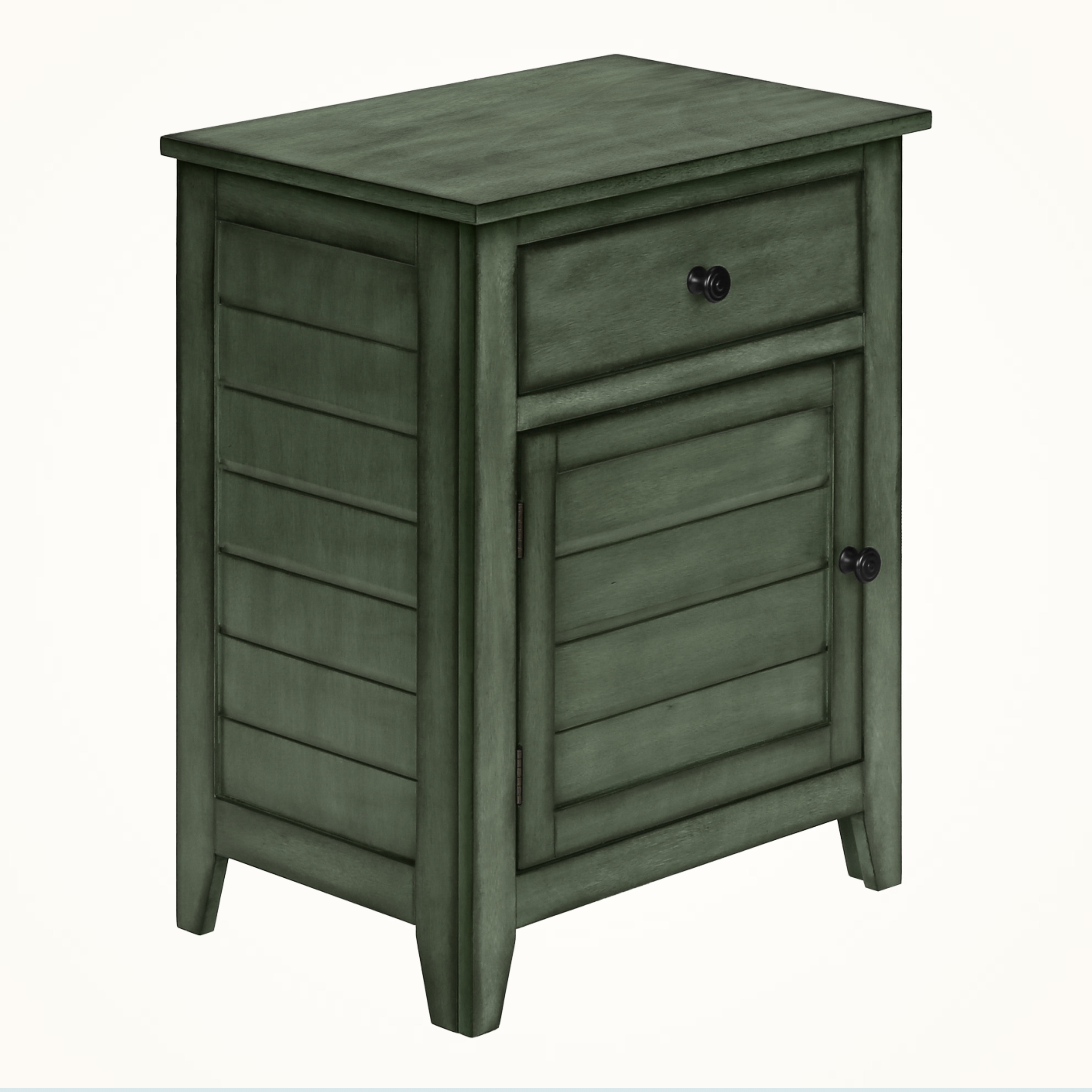 Rosalind Wheeler Niles Accent Table Nightstand Storage Drawer | Wayfair