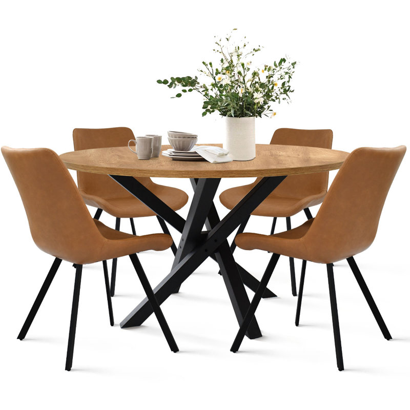Trent Austin Design® Pinkard 4 - Person Round Dining Table Set ...