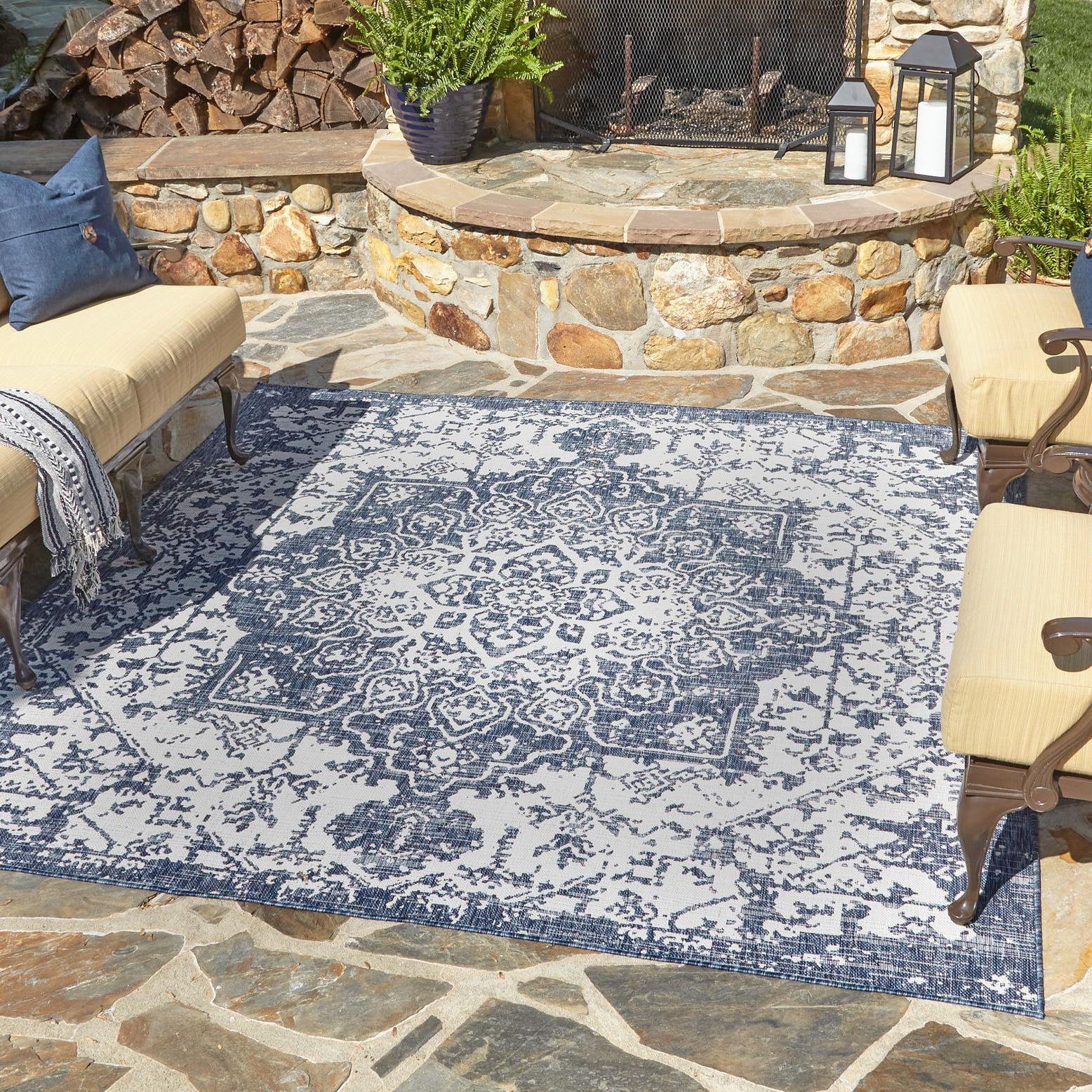 Jill Zarin Dubai Outdoor Rug & Reviews | Wayfair