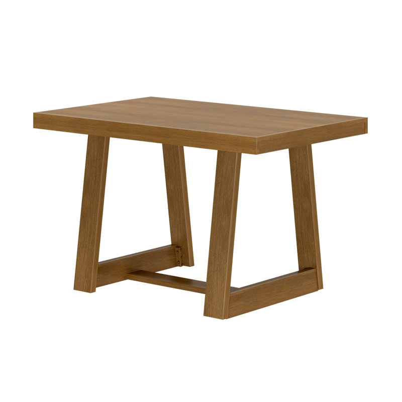 Wade Logan® Linzy Solid Wood Dining Table & Reviews | Wayfair