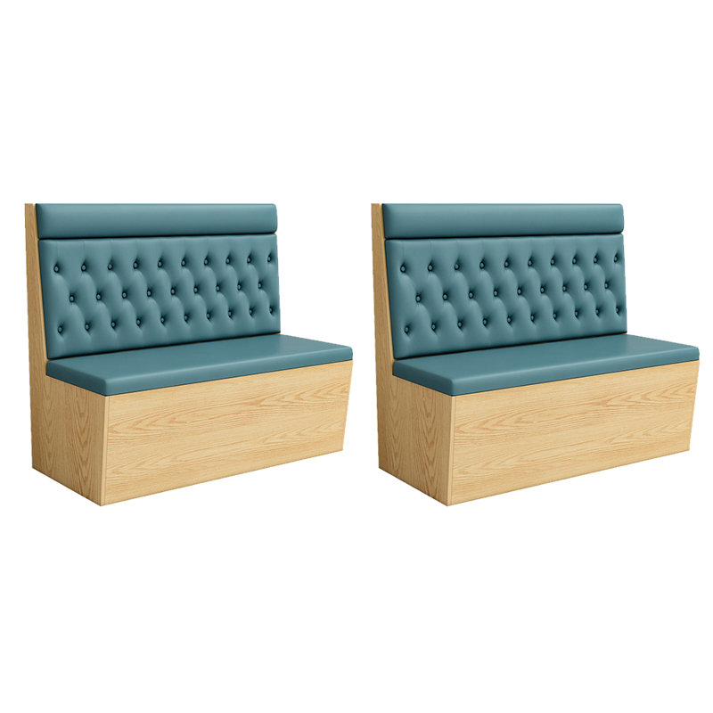 Canadian Linen Modern Simple Cafe Restaurant Bench With Storage Storage ...