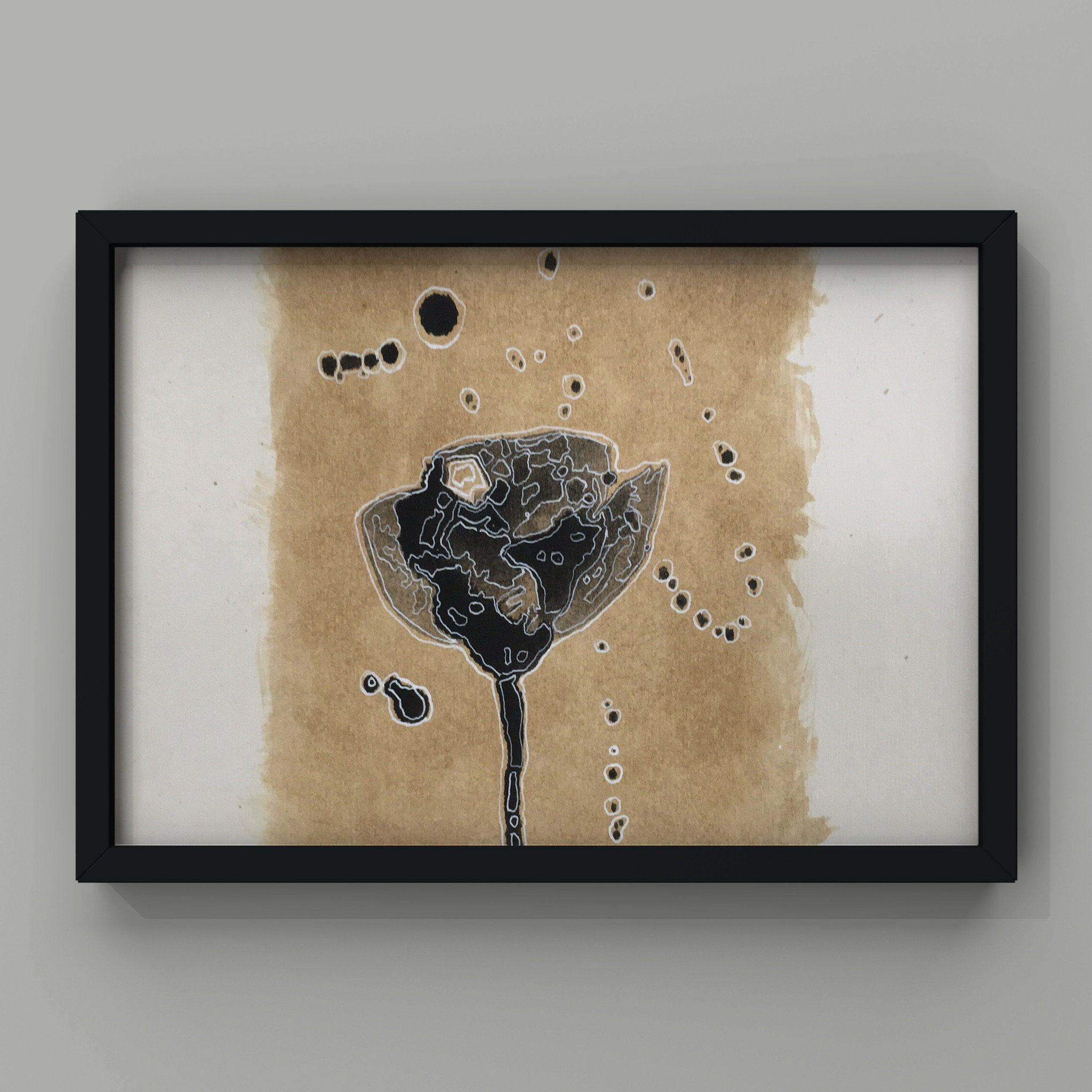 Robert Allen HO14 Inks by Jorge Alfonso Blanco - Unframed Painting ...