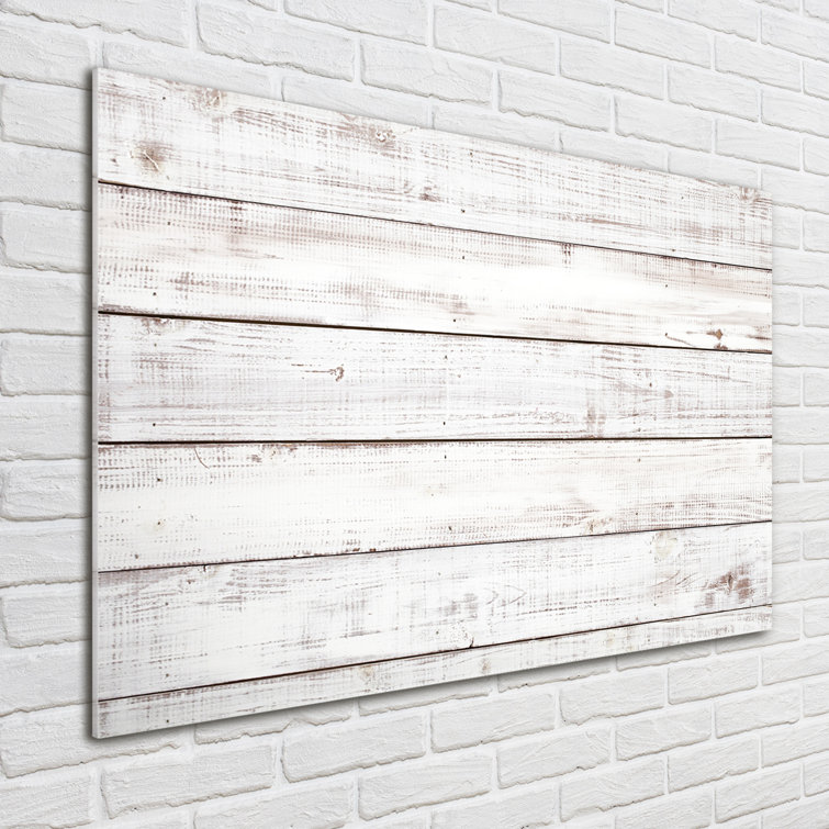 Ebern Designs Wooden Wall - No Frame Art Prints on Glass | Wayfair.co.uk