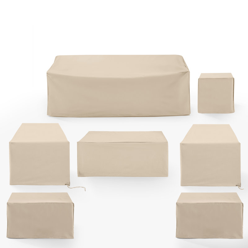 Rebrilliant Furniture Covers Outdoor Conversation Set Cover | Wayfair