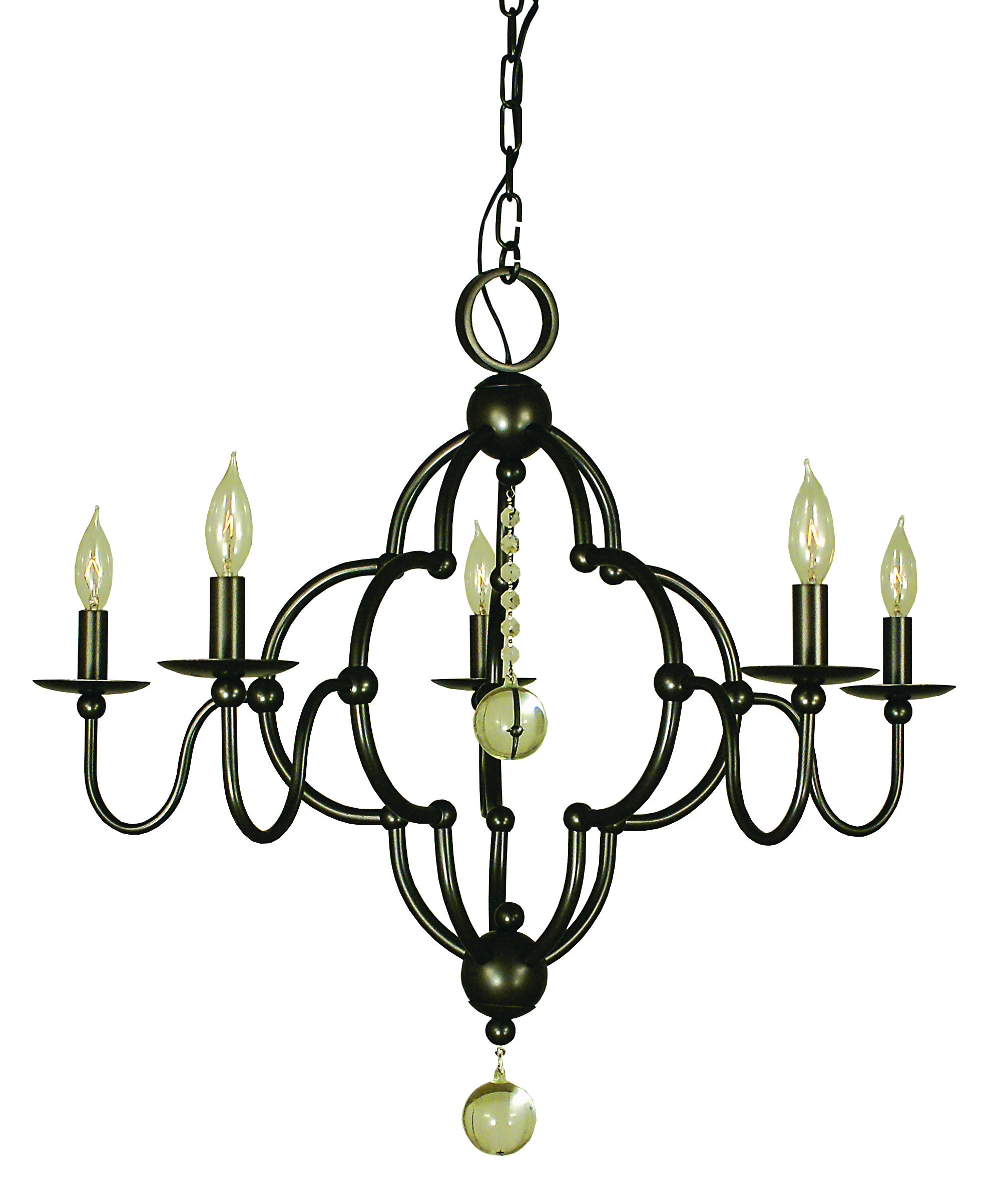 Alcott Hill Goins 5 - Light Candle Style Classic / Traditional ...