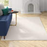 Wade Logan® Charvik Solid Color Handmade Area Rug in Ivory & Reviews ...