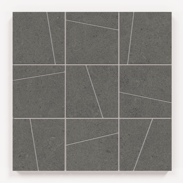 Pixl Artistic Freedom Random Angle Porcelain Stone Look Tile Mosaic ...
