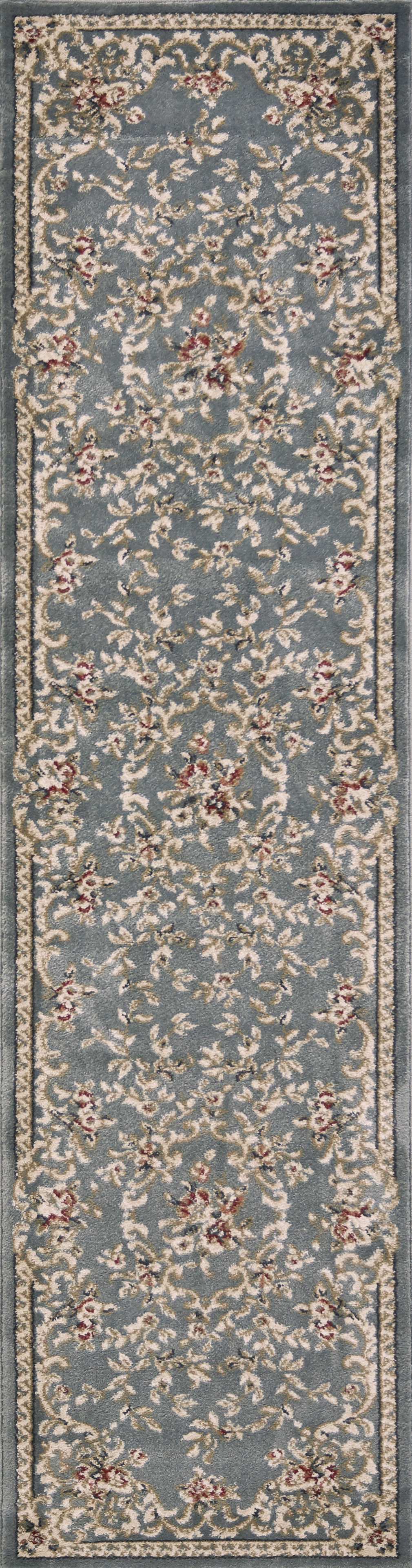 August Grove Vianney Oriental Slate Blue Area Rug & Reviews | Wayfair
