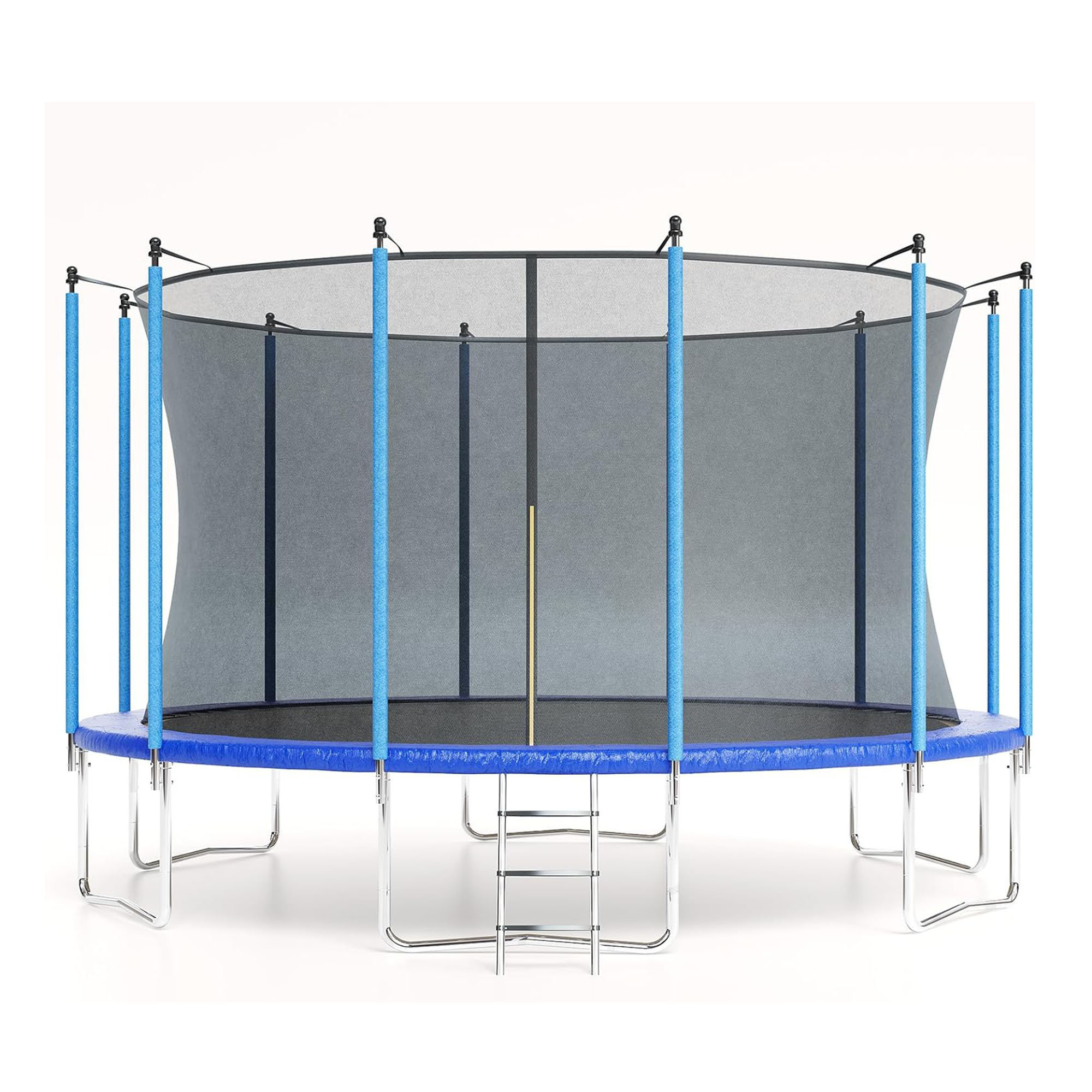 Gaomon Cylinder Backyard Trampoline with Safety Enclosure | Wayfair