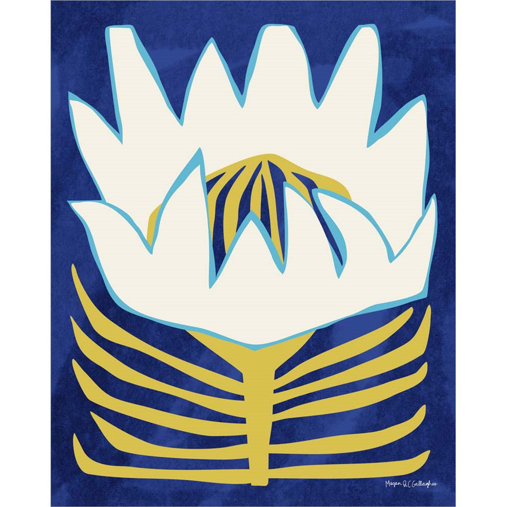 Winston Porter Flower Power II WB by Megan Gallagher - Wrapped Canvas ...