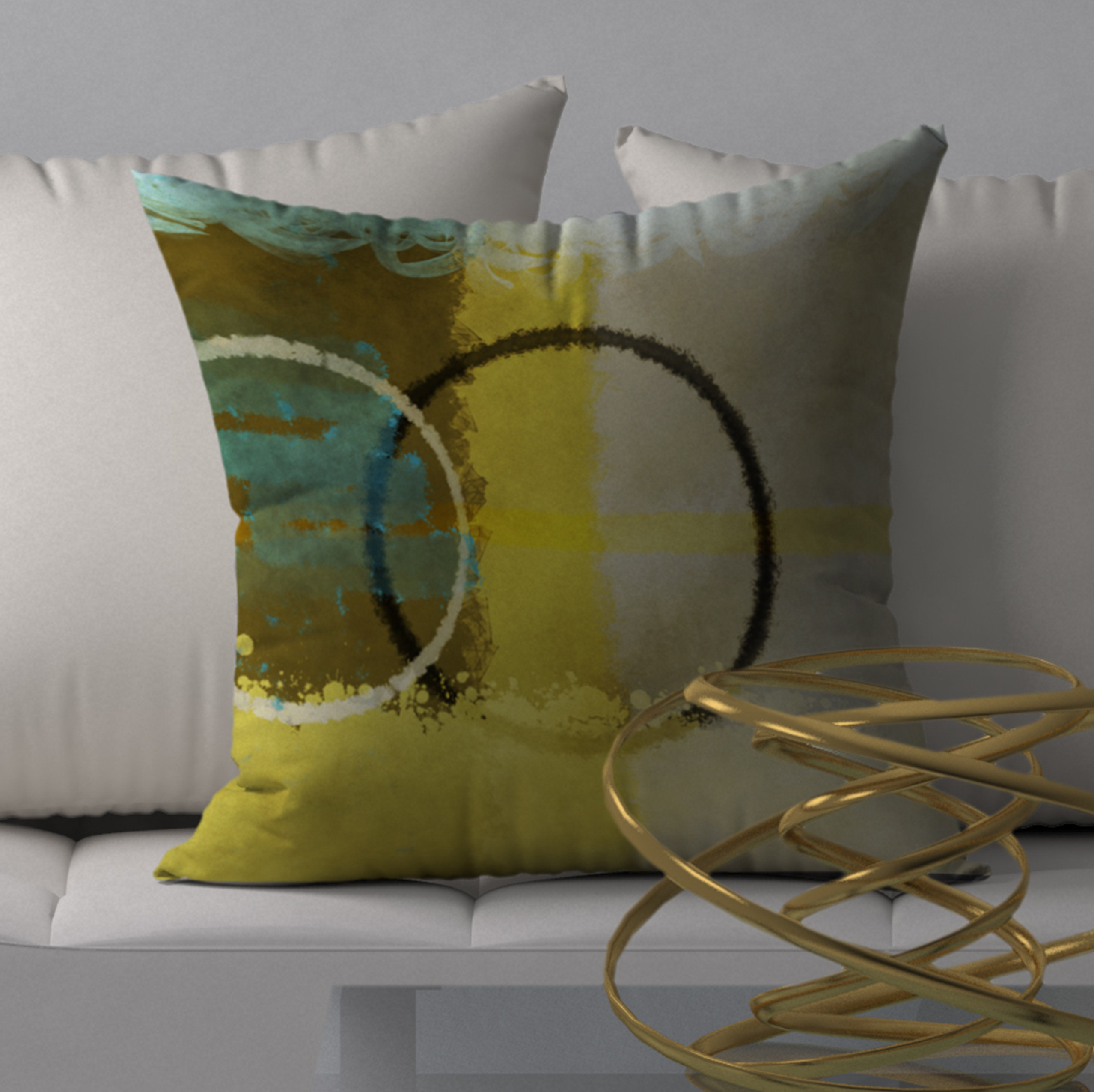 LeRoi Products Thrilling Legend Square Pillow Cover & Insert | Wayfair