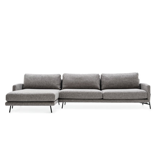 Calligaris Le Marais Upholstered 3-Seater Sofa with Square Arms | Wayfair
