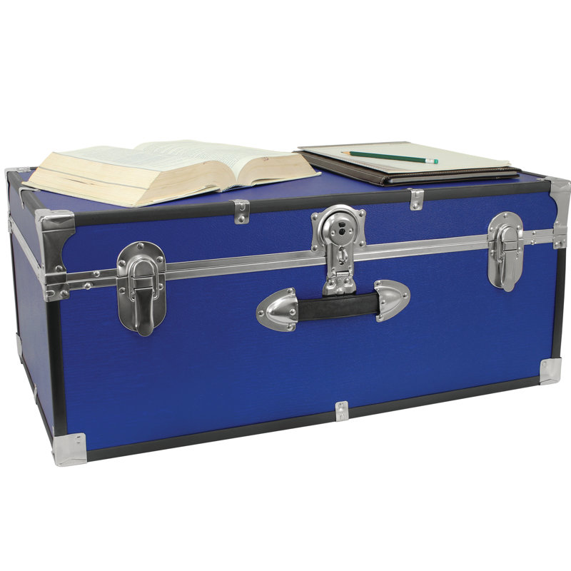 Ebern Designs Essential Camp Trunk or Footlocker & Reviews | Wayfair