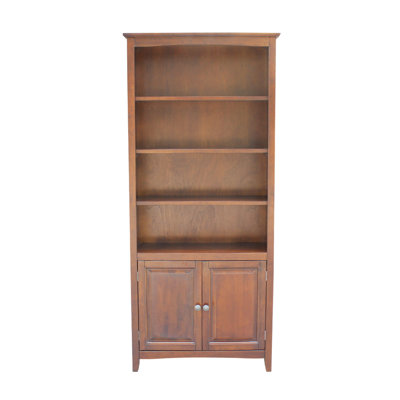 Highland Dunes Dufrene Storage Bookcase & Reviews | Wayfair