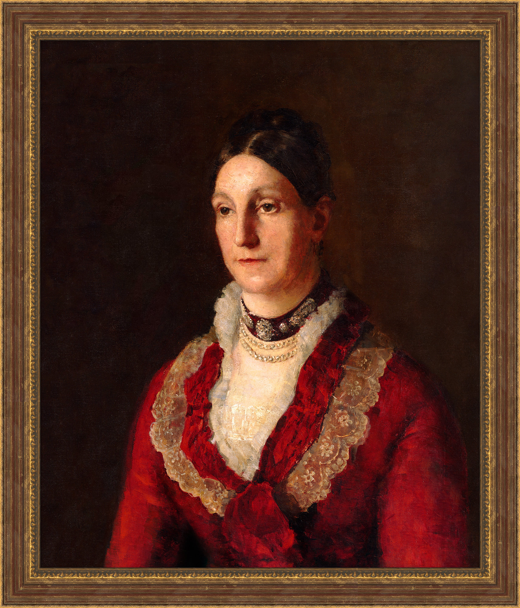 Wendover Art Group Lady in Red | Perigold