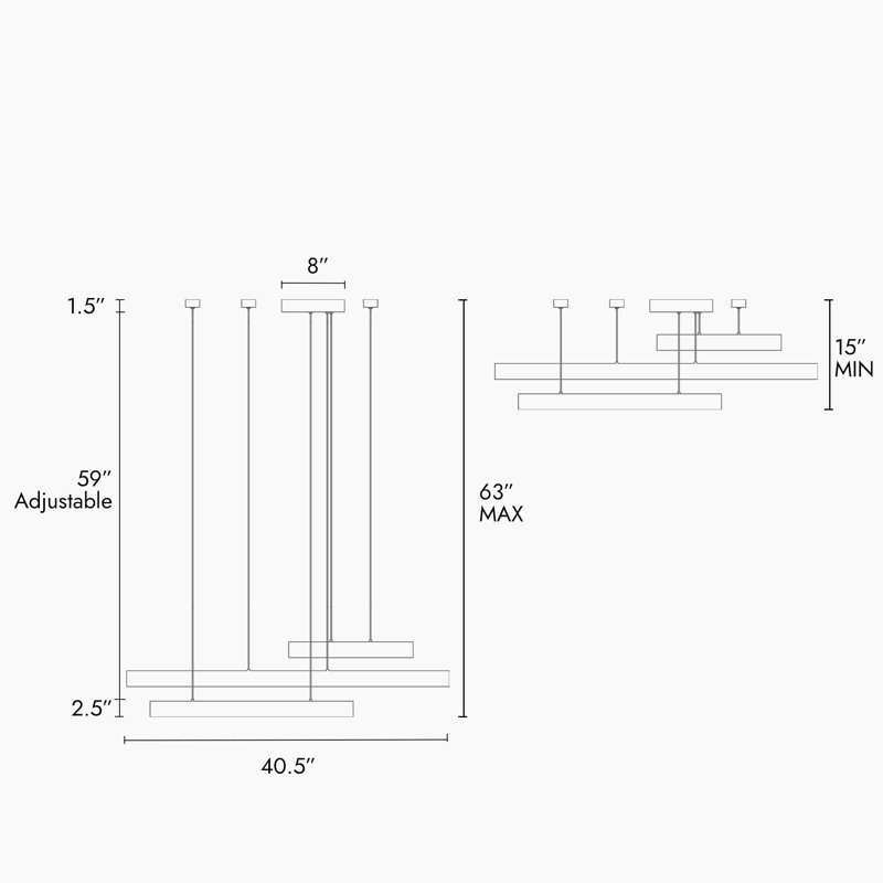 Brayden Studio® Davaughn 3 - Light Dimmable LED Pendant | Wayfair
