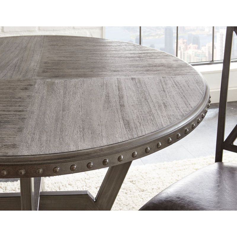 Williston Forge Alamo 45 inch Round Dining Table | Wayfair