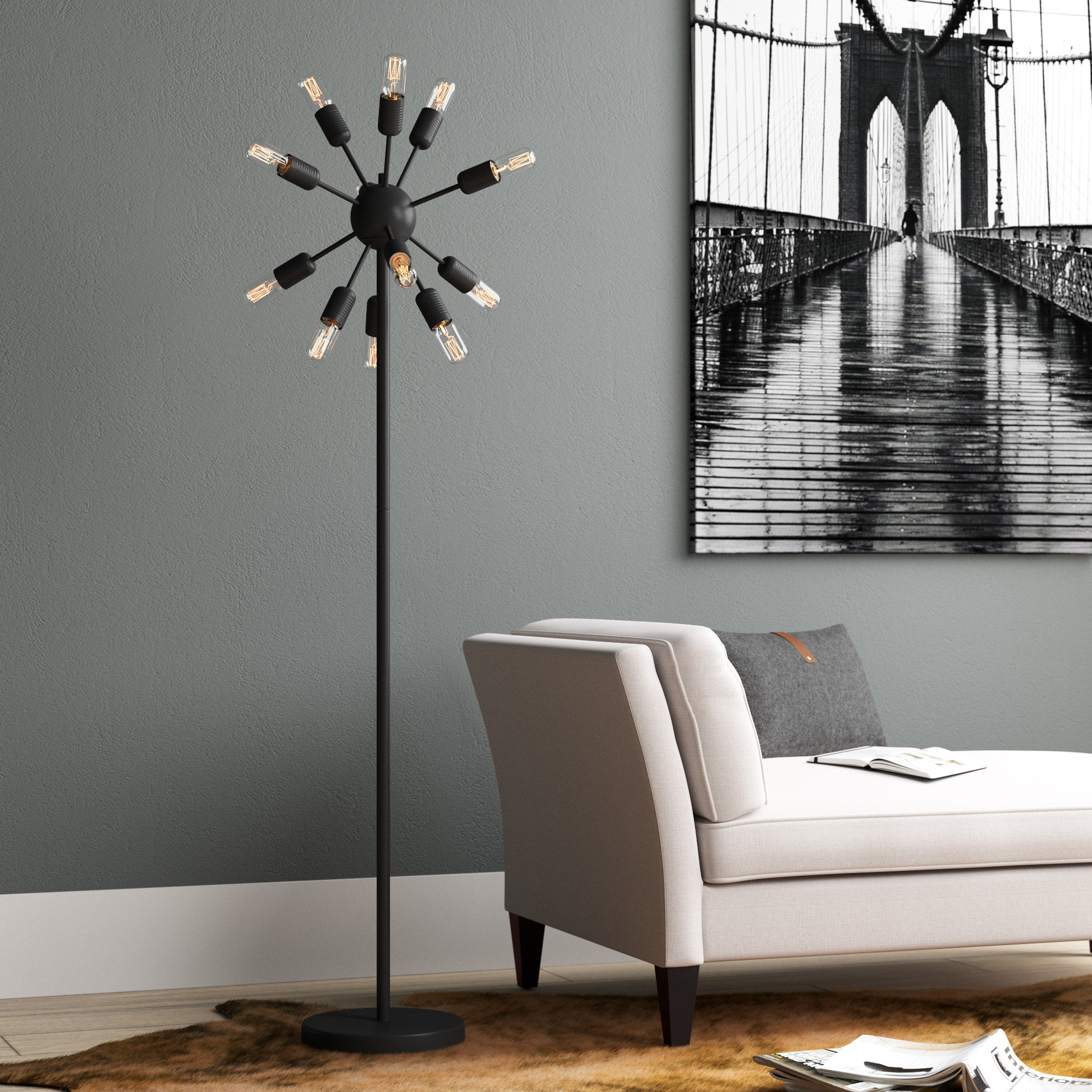 17 Stories Millvale 67.5" Novelty Floor Lamp & Reviews | Wayfair