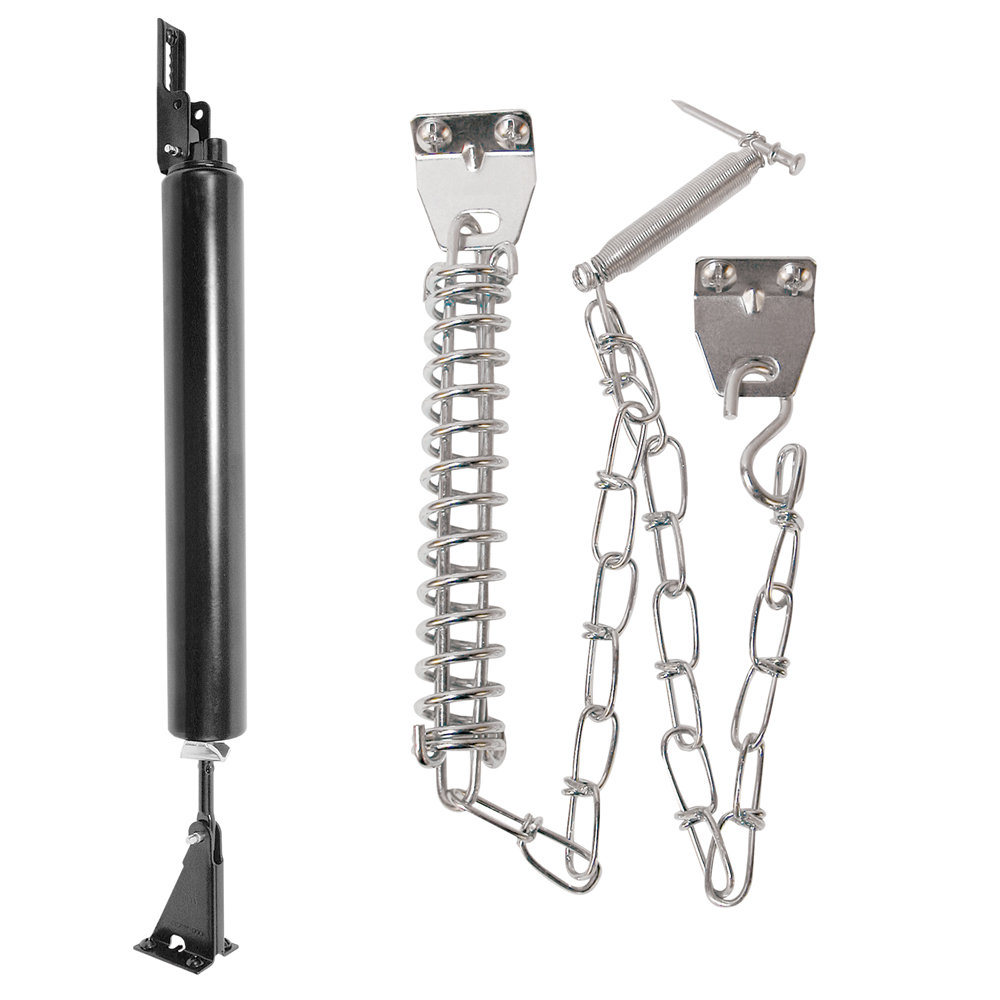 Prime-Line Screen Door Closer Kit, 10-1/2 in., Black Painted Finish ...