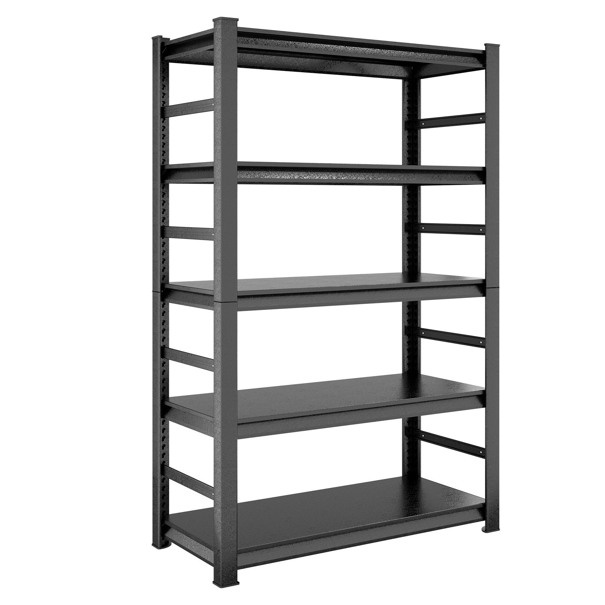 17 Stories 5-tier heavy duty shelving unit with adjustable shelves ...