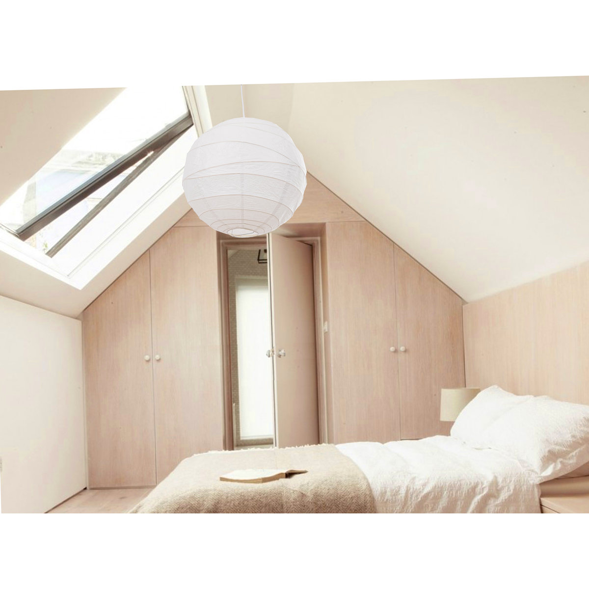 Wayfair Basics™ Irregular Paper Sphere Pendant Shade & Reviews ...