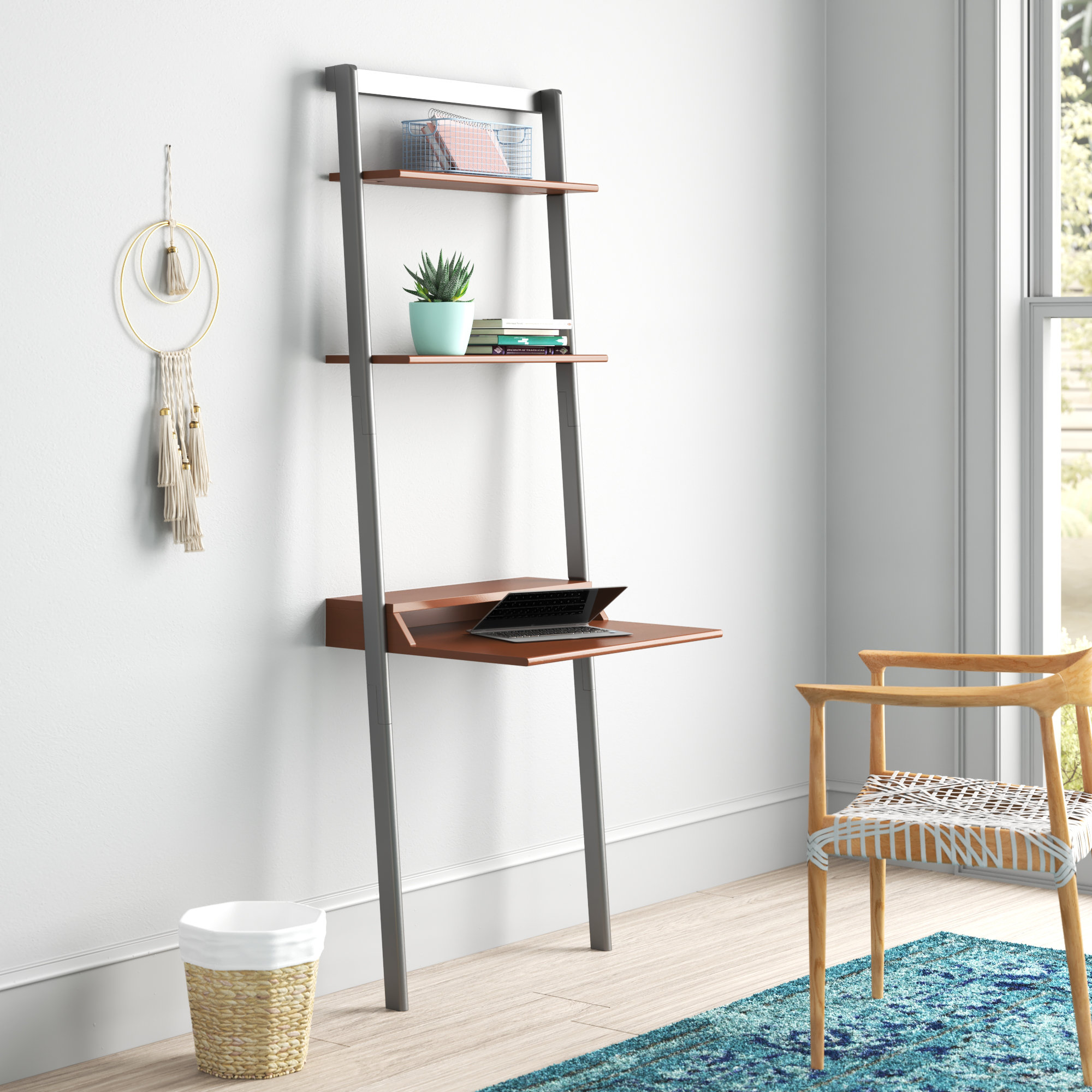Mistana™ Addison Leaning / Ladder Desk & Reviews | Wayfair